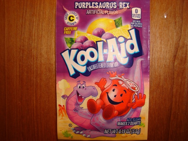 Kool-Aid Drink Mix 10 Packets of Purplesaurus Rex - Limited Edition for ...
