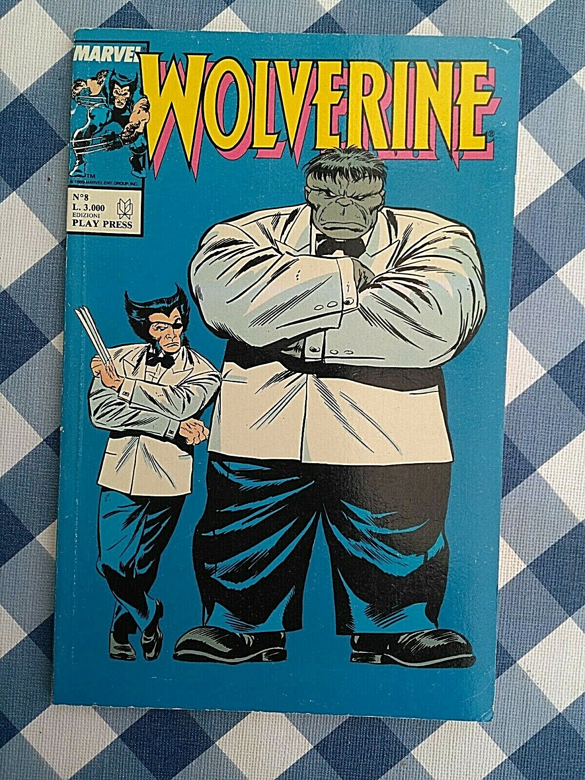 WOLVERINE 8 FIRST FIGHT GREY HULK MADRIPOOR SAGA ITALIAN EDITION 1990 ...