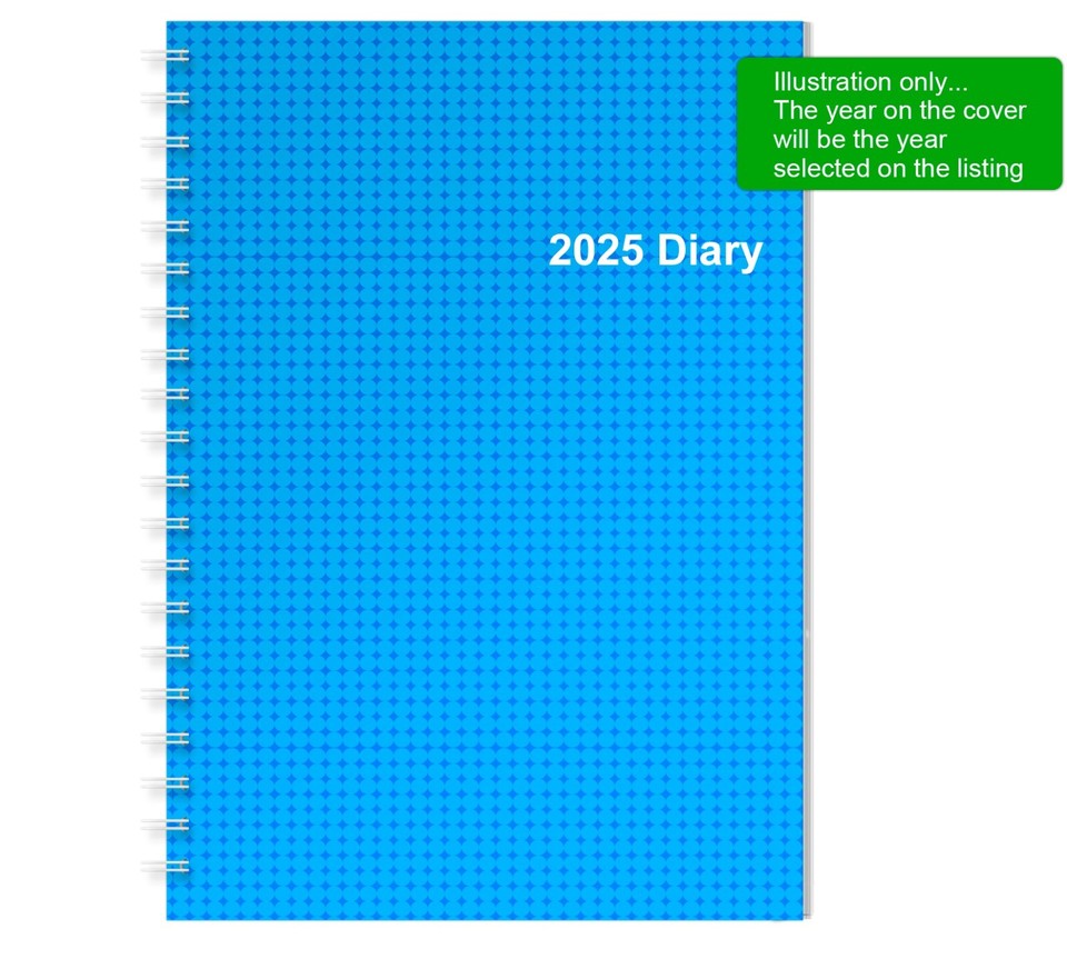 A4 & A5 Future Year Diary: 2026, 2027, 2028 - Week View or Day Per Page ...