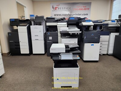 Kyocera Ecosys M3655idn Black and White Copier Printer Scanner. Meter ...