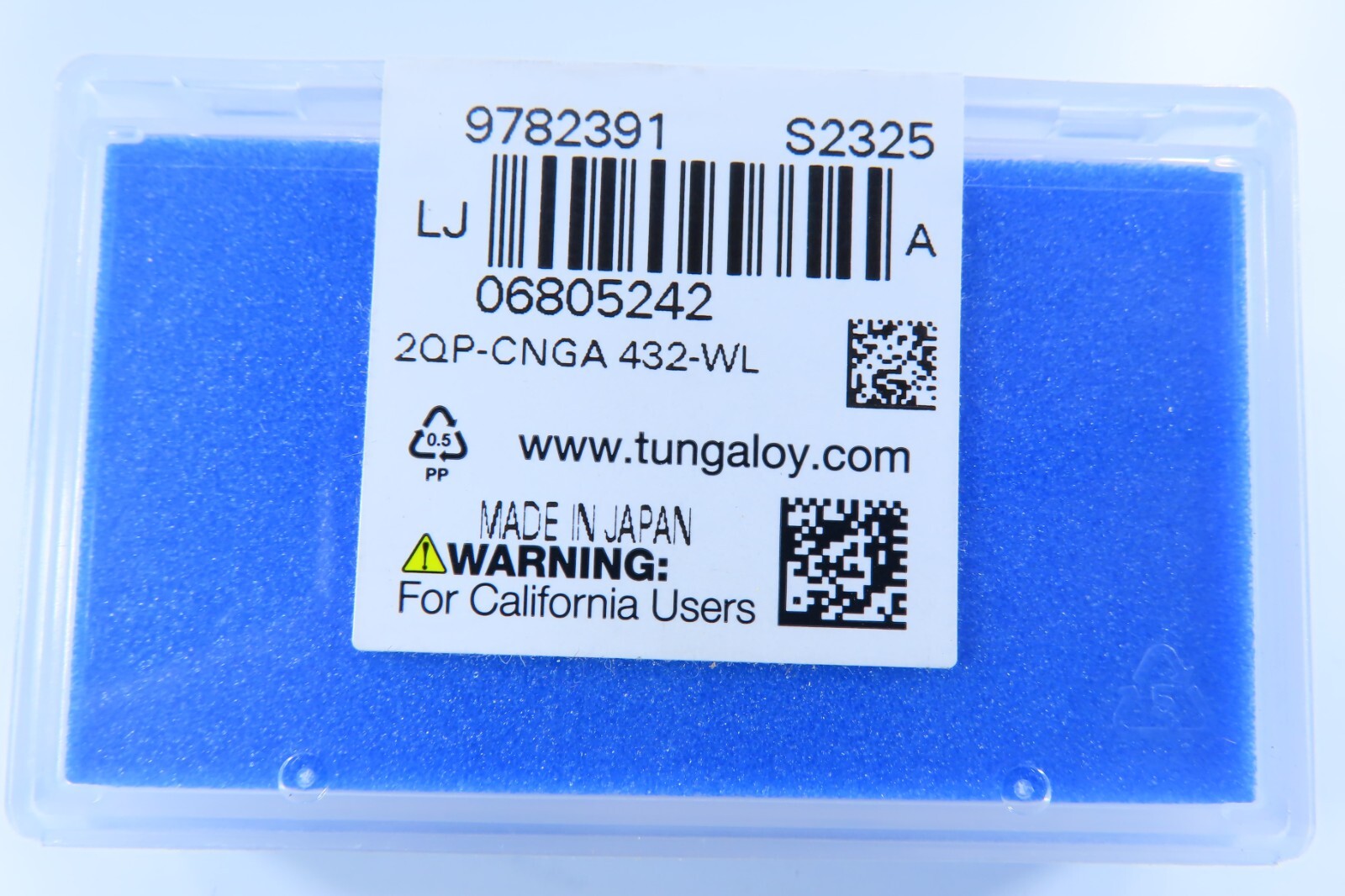 NEW TUNGALOY 2QP-CNGA432-WL BMX20 TURNING CBN DIAMOND CARBIDE INSERT ...