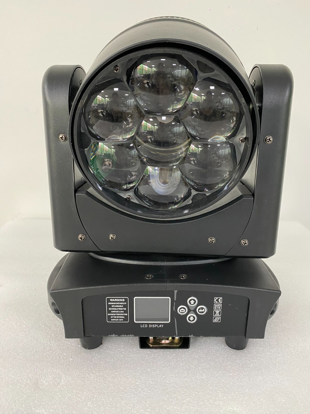 7X40w LED bee eye zoom moving head light rgbw 4 in 1 led wash mini dj ...