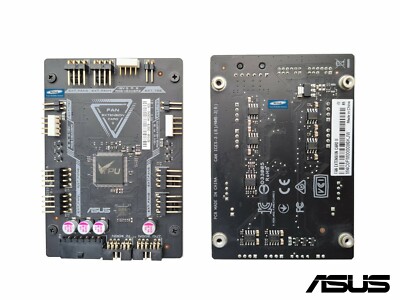 ASUS FAN EXTENSION CARD II. POWER/NODE CABLE, MOUNTING SCREWS. ORIGINAL ...