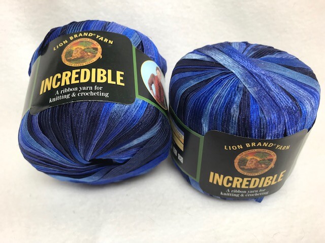 Lion Brand Incredible Ribbon Yarn Lion Brand Incredible Yarn City