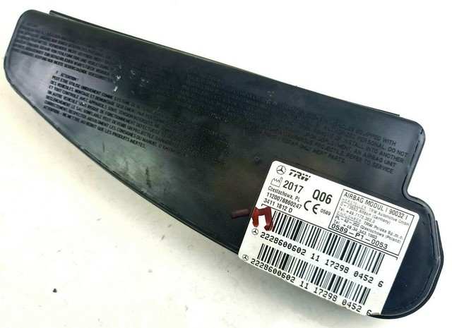 Mercedes-Benz S W222 V W447 Side Airbag Left Front Seat A2228600602 Ref ...
