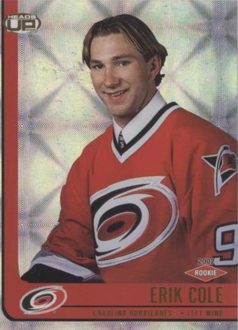 2001-02 Pacific Heads Up - Rookie Erik Cole #104 /999 (RC) for sale ...