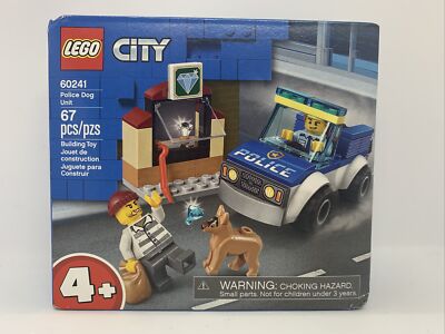 NEW LEGO CITY 60241 Police Dog Unit 67 Pcs Age 4+ 673419318693| eBay