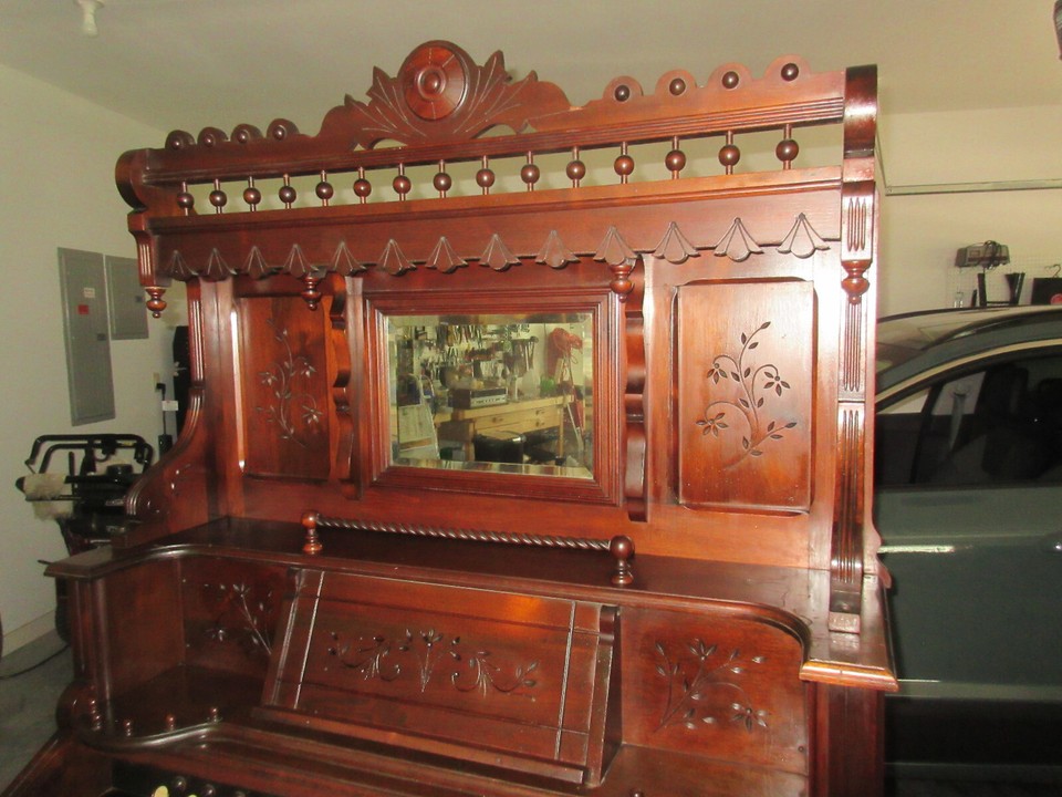 mid 1800's Smith American Organ Company Fully Functional Ornate Pump ...