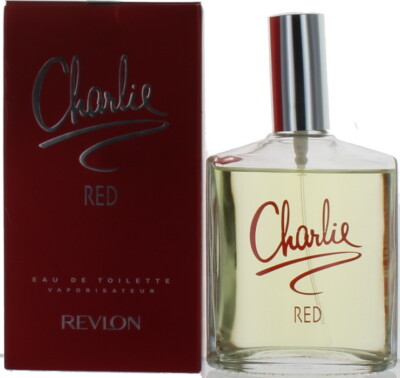 Charlie Red by Revlon for Women EDT Perfume Spray 3.4 oz. New in Box ...
