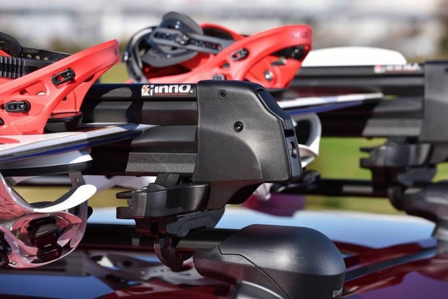 Inno INA952 Ski & Snowboard Rack 1 Pair of Skis or 2 Snowboards for ...