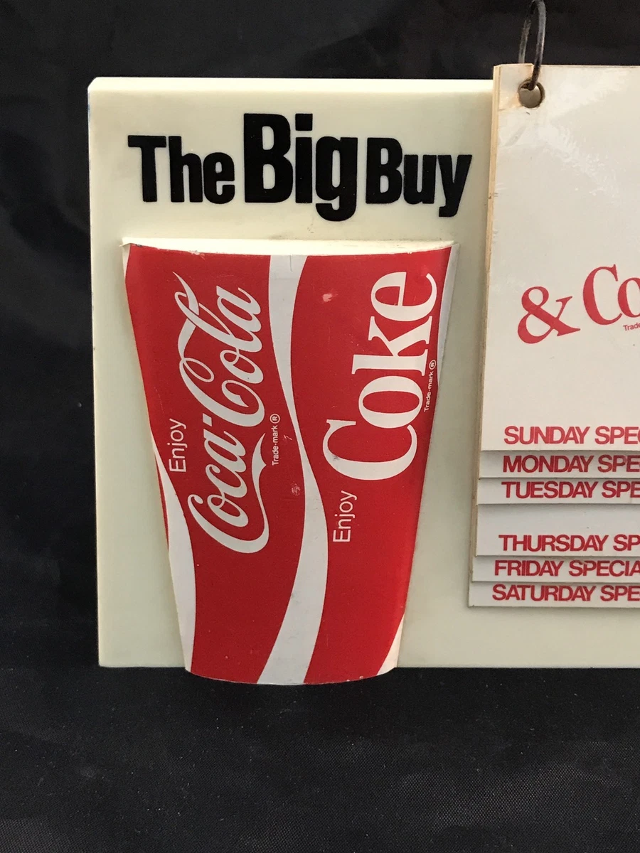Coke Cola Menu Board