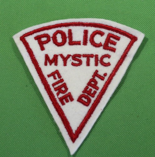 Vintage Obsolete MYSTIC Connecticut FIRE Department PATCH #182 | eBay