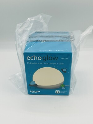 Amazon Echo Glow Multicolor Smart Lamp for use with Compatible Alexa ...