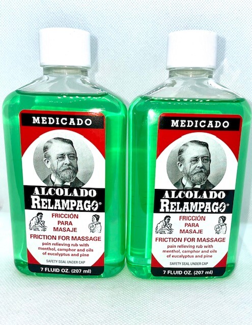 Alcolado Relampago Rubbing Alcohol for Massage 7 Oz for sale online | eBay
