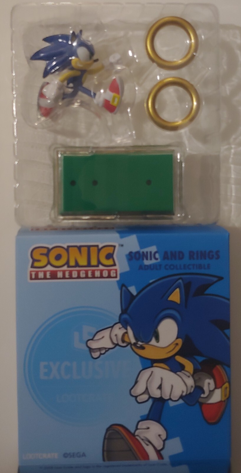Sonic the Hedgehog Collectible Figure- Loot Crate Exclusive- Sonic and ...