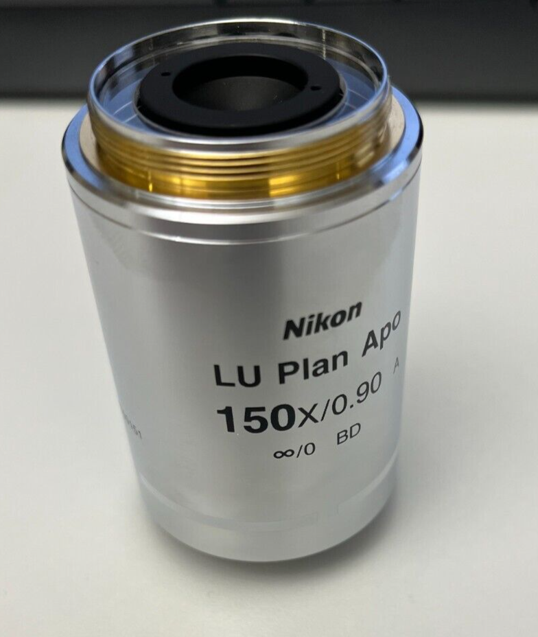 Nikon MUC50151 LU Plan APO 150x 0.90 ∞/0 BD WD 0.42 Microscope ...
