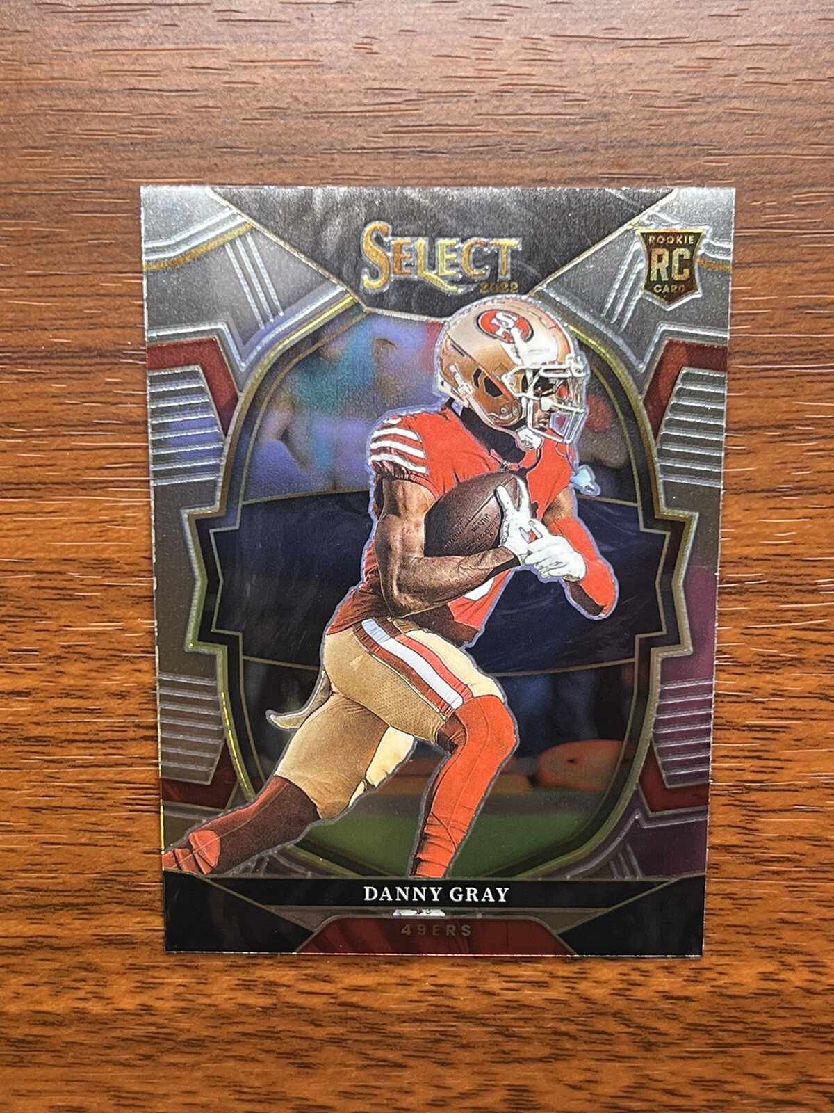 2022 Select Danny Gray ROOKIE #6 Panini San Francisco 49ers Concourse ...