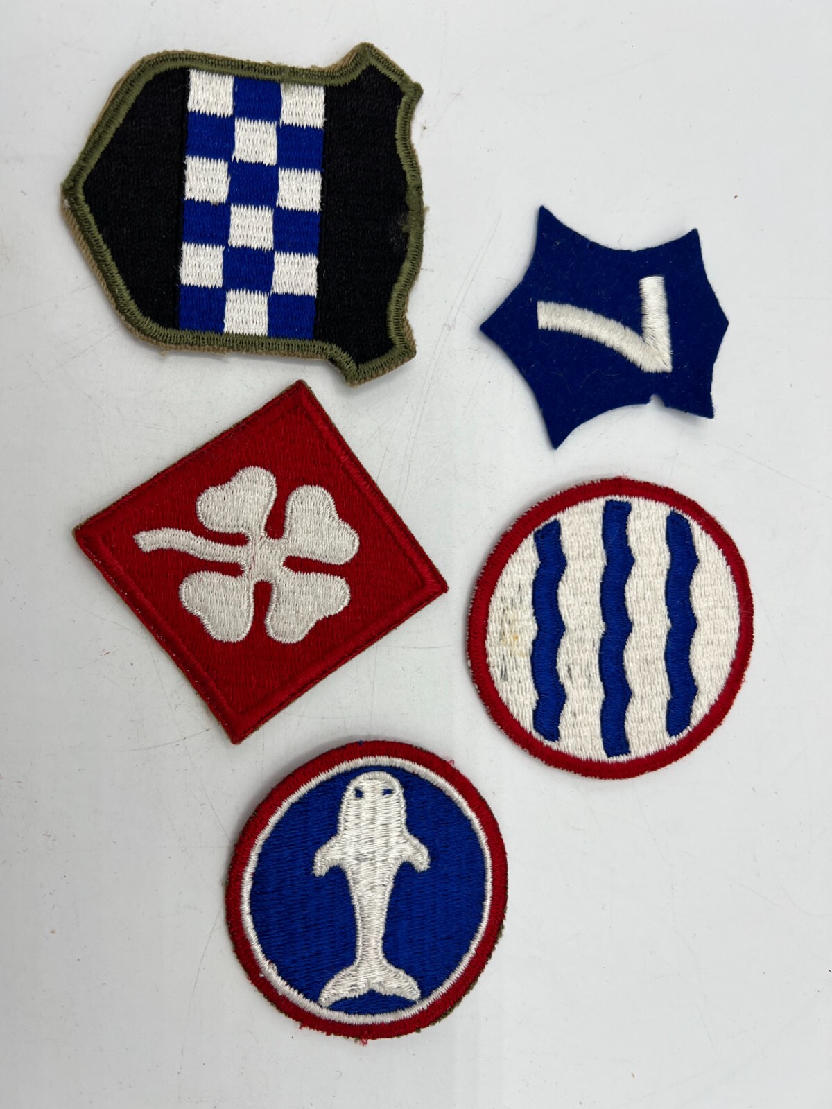14 piece lot WWII Original patches Army some unissued | eBay
