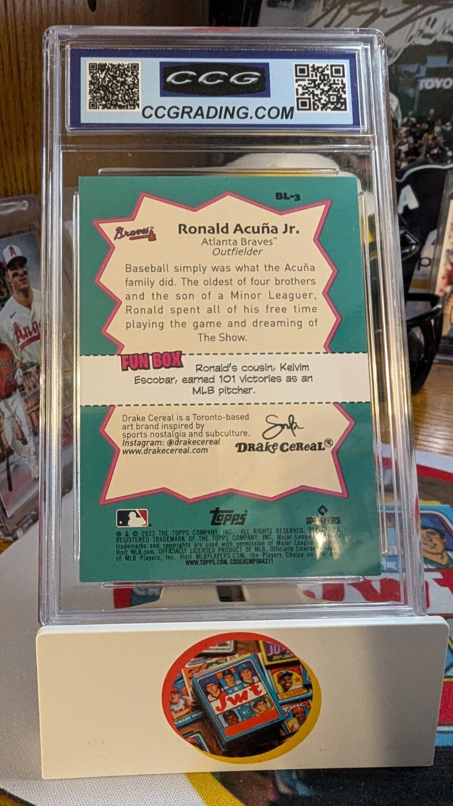 2023 Topps Big League - Topps Big Leaguers #BL-3 Ronald Acuña Jr. for ...