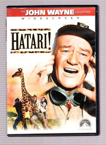 HATARI - DVD - 1962 - JOHN WAYNE - ELSA MARTINELLI - RED BUTTONS - WS ...