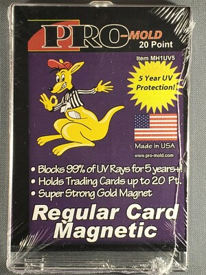 PRO MOLD Magnetic Card Holders - Original 20 35 50 80 100 120 150 180 ...