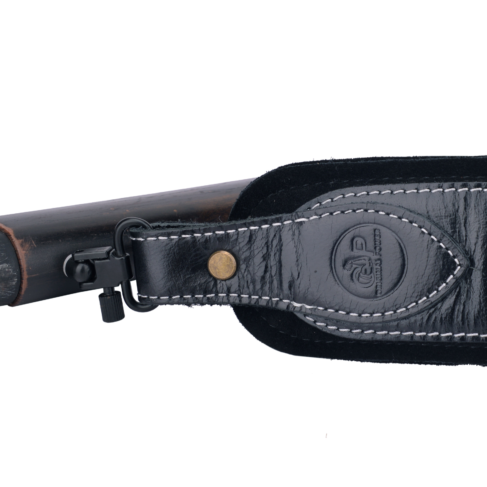 New Leather Rifle Shotgun Sling Gun Carry Strap For .308, .30-30.357 ...