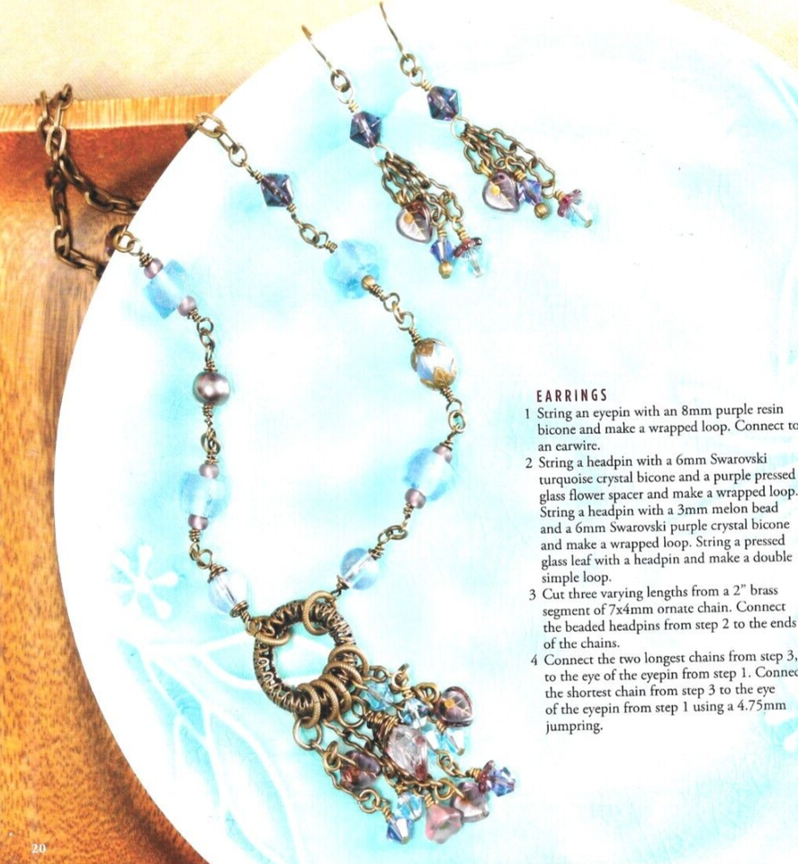 Bead Trends Magazine Metal and Wire Work Jewelry Designs Sead Beading ...