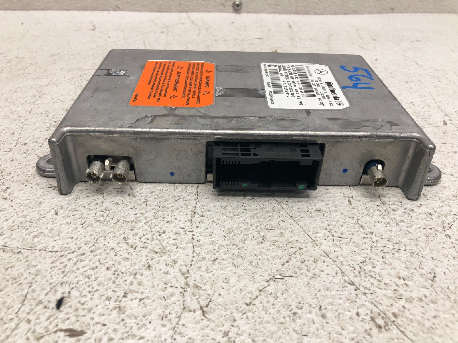 2010-2013 MERCEDES E350 W212 VCM VOICE CONTROL MODULE LOT564 | eBay