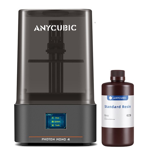 +1KG Standard Resin ANYCUBIC Photon Mono 4 10K LCD Resin 3D Printer ...
