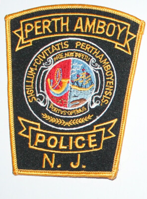 PERTH AMBOY POLICE New Jersey NJ PD patch | eBay