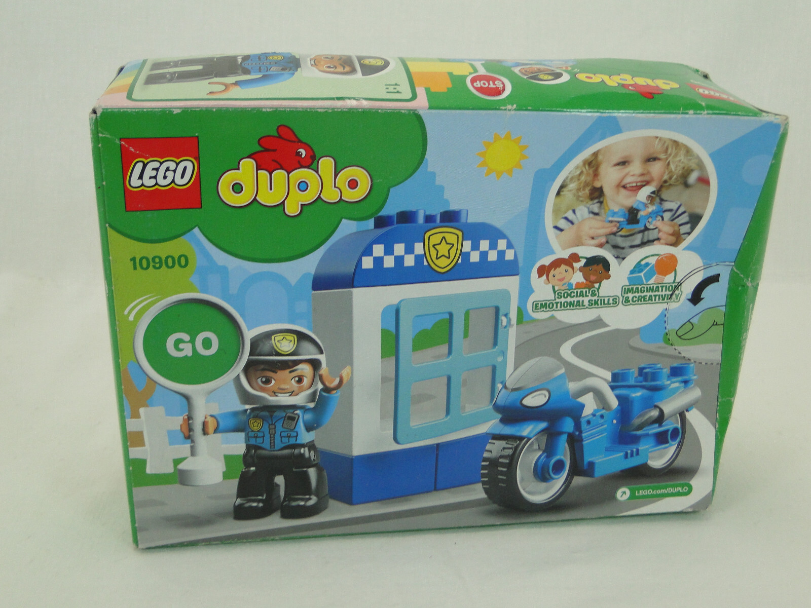 Lego Duplo 10900 Polizei Motorrad Neu OVP (Karton mit