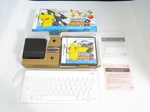 Brand New Battle and Get Pokemon Typing DS Keyboard Nintendo 2011 Japan ...