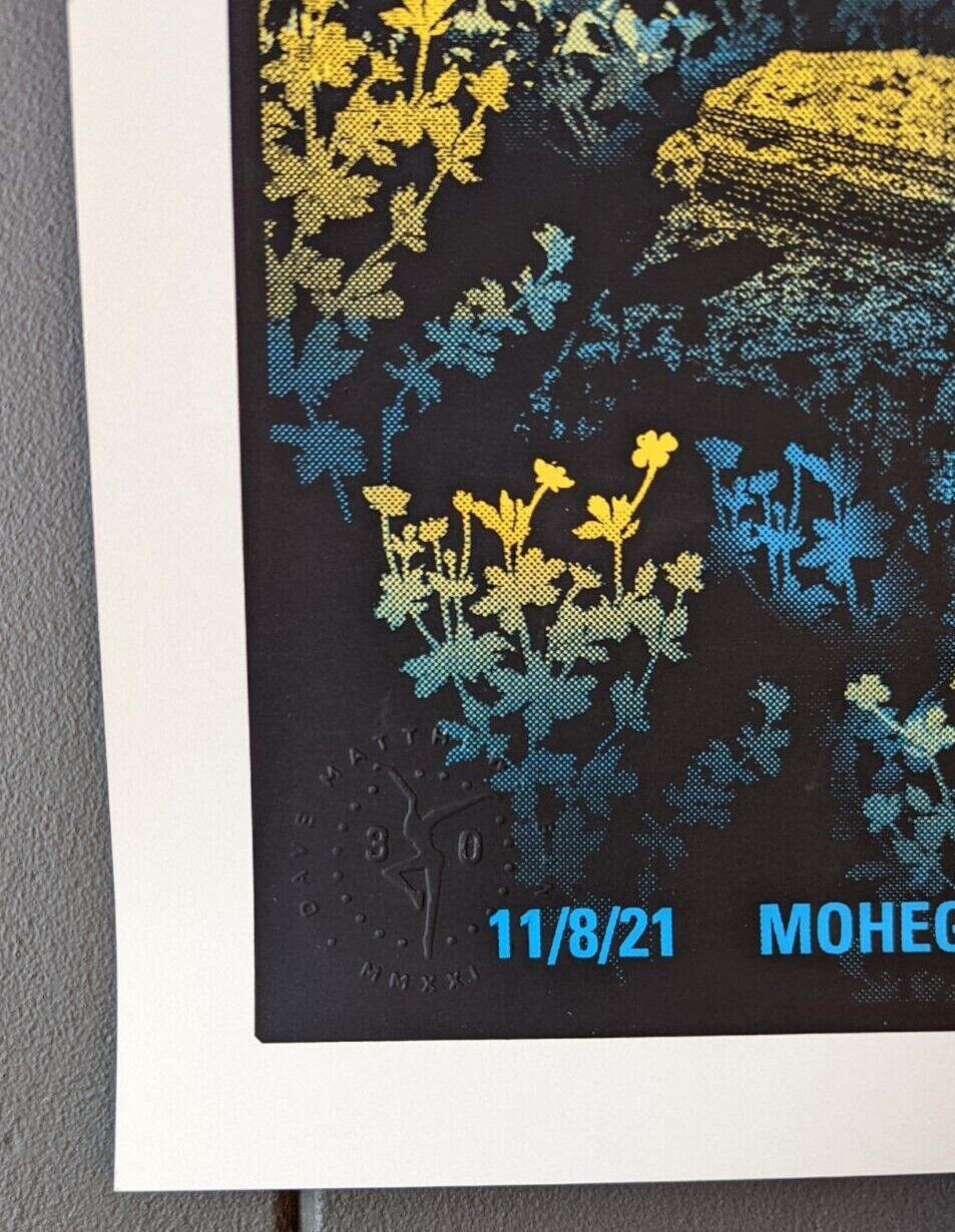 Dave Matthews Band DMB Poster 11/8/21 | Grelly USA