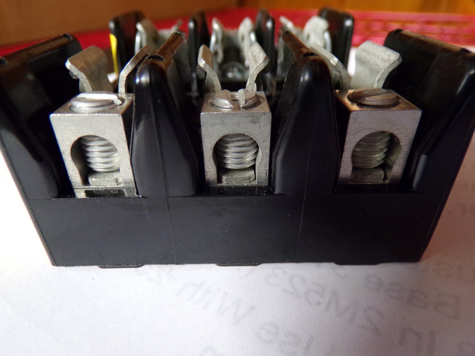 EATON BUSSMANN 3-Pole Industrial Fuse Block, AC: 480VAC (EF) | eBay