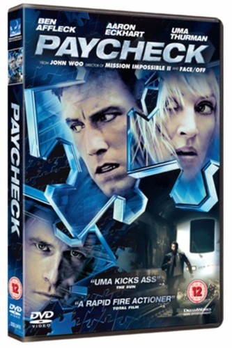 Paycheck (DVD) Joe Morton Colm Feore Ben Affleck Aaron Eckhart Uma ...