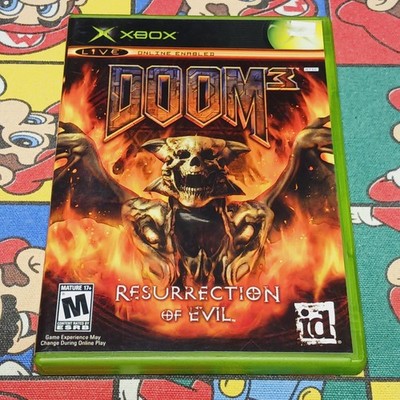 Doom 3: Resurrection of Evil (Original Xbox) CIB Complete Shooter Game ...