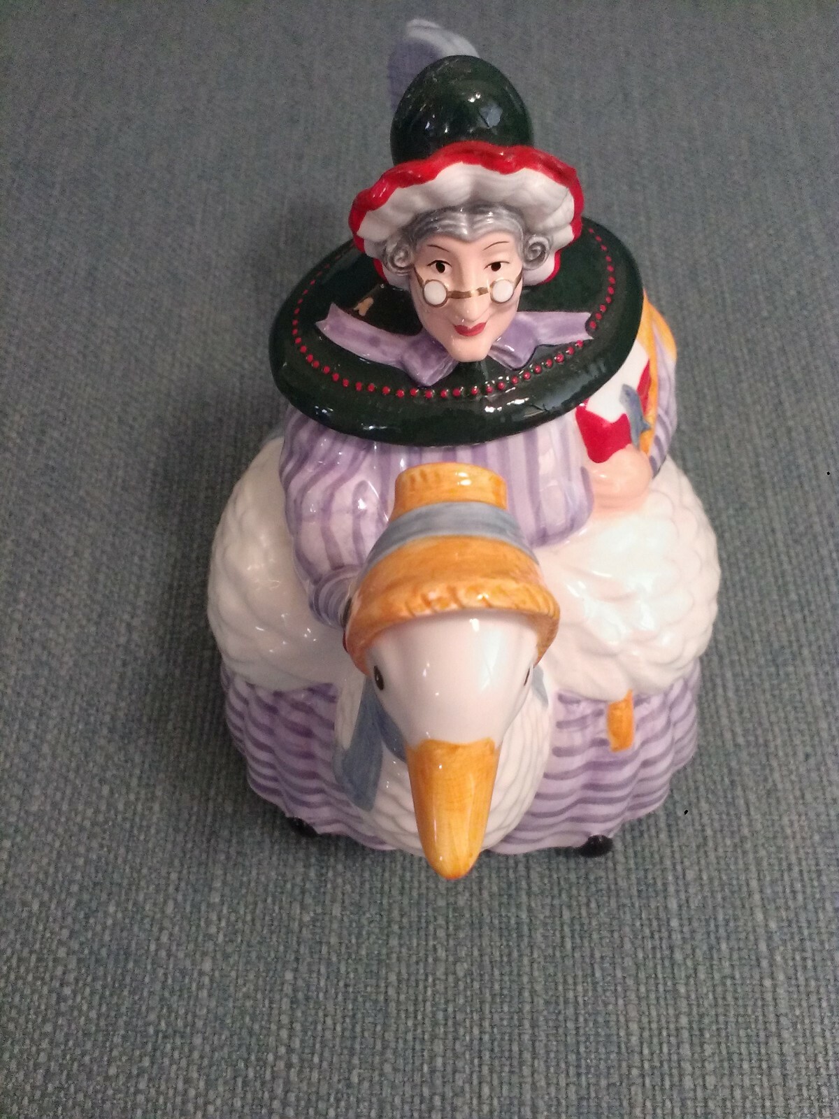 Mother Goose Ceramic Tea Pot | eBay