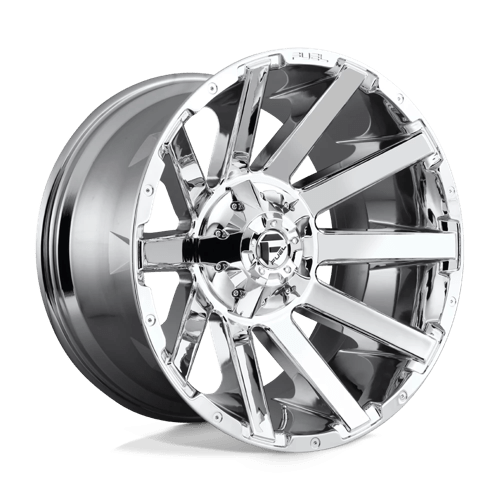 Fuel 1PC D614 CONTRA 22X12 8X170 -44 125.10 CHROME PLATED Wheel/Rim | eBay