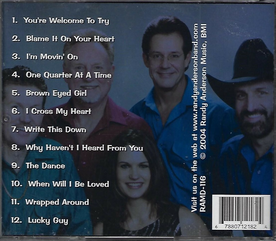Hello Everybody, We're Back by The Randy Anderson Band (CD, 2004) | eBay