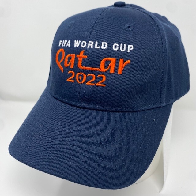 QATAR WORLD CUP 2022, EMBROIDERED BASEBALL CAP BLUE CLASSIC DESIGN | eBay