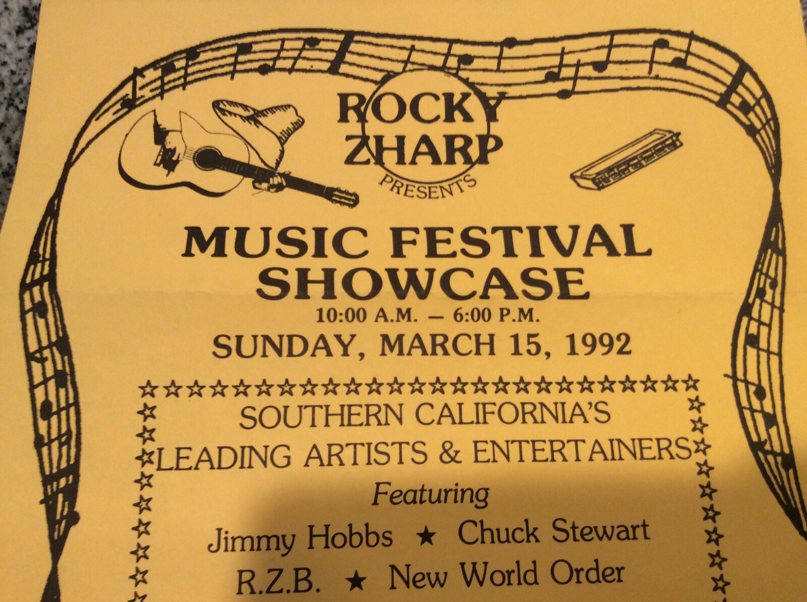 Treehouse Fun Ranch Devore California 1992 Rocky Zharp Flyer Brochure ...