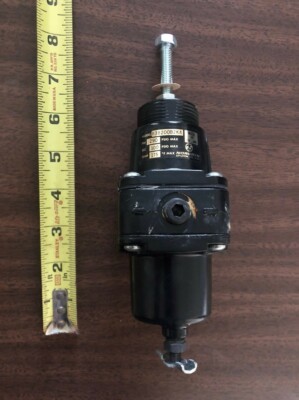 Norgren B38-200-B2KA 1/4" PTF Aluminum Filter/Regulator 4-100 PSI 25um ...