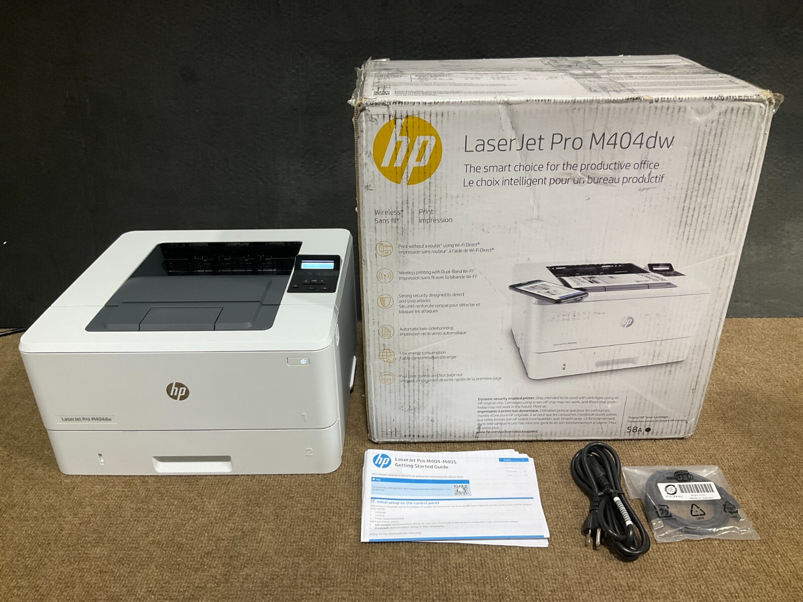 HP LaserJet Pro M404dw Standard Laser Printer for sale online | eBay