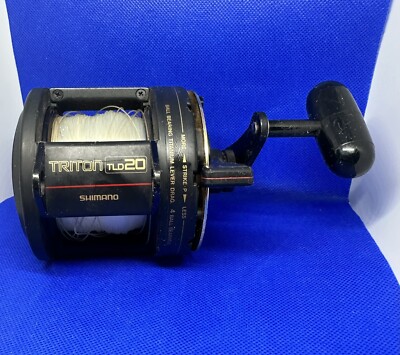 Shimano TLD 20 Lever Drag Fishing Reel Triton Graphite. Great Condition ...