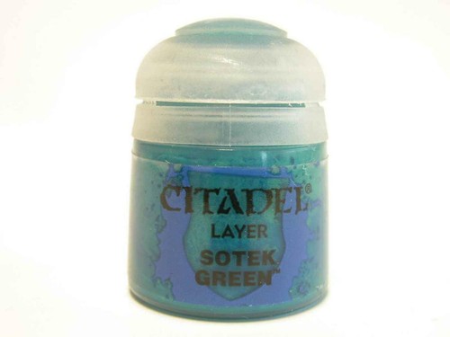 Sotek Green Citadel LAYER Paint 40k Warhammer Games Workshop color 12ml ...