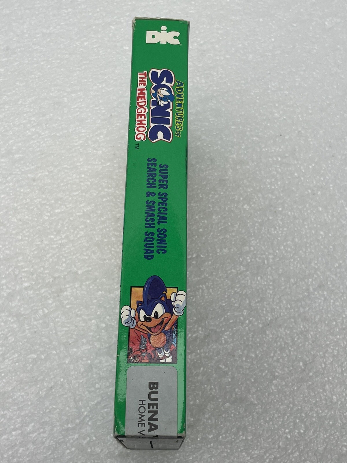 VHS DIC THE ADVENTURES OF SONIC THE HEDGEHOG SUPER SPECIAL SEARCH ...