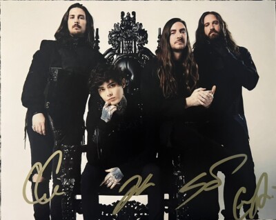 POLYPHIA FULL BAND SIGNED 8x10 PHOTO HARD ROCK AUTOGRAPH AUTHENTIC COA ...