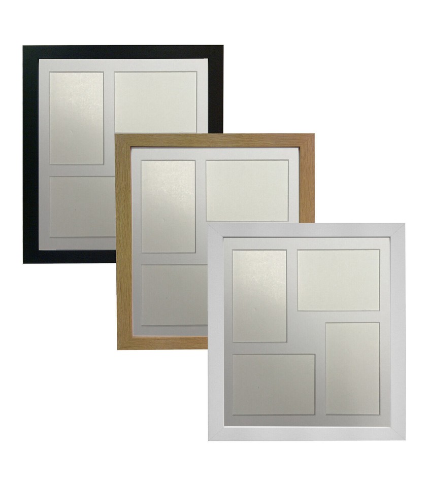 Multi Image Collage Photo Frames 30x30cm for 4 Images 6 x 4 Inch ...