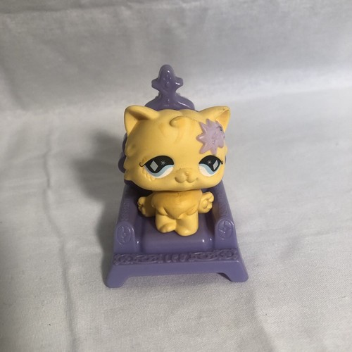 Littlest Pet Shop Happy Meal 2008 LPS Backpack clips Purple Cat ...