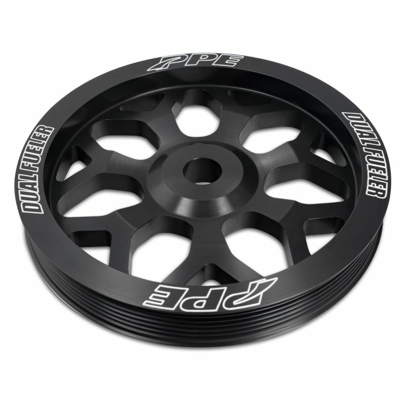 PPE 7Y-Spoke Style Billet Aluminum Pulley Wheel For 2002+ GMC/Chevy 6 ...